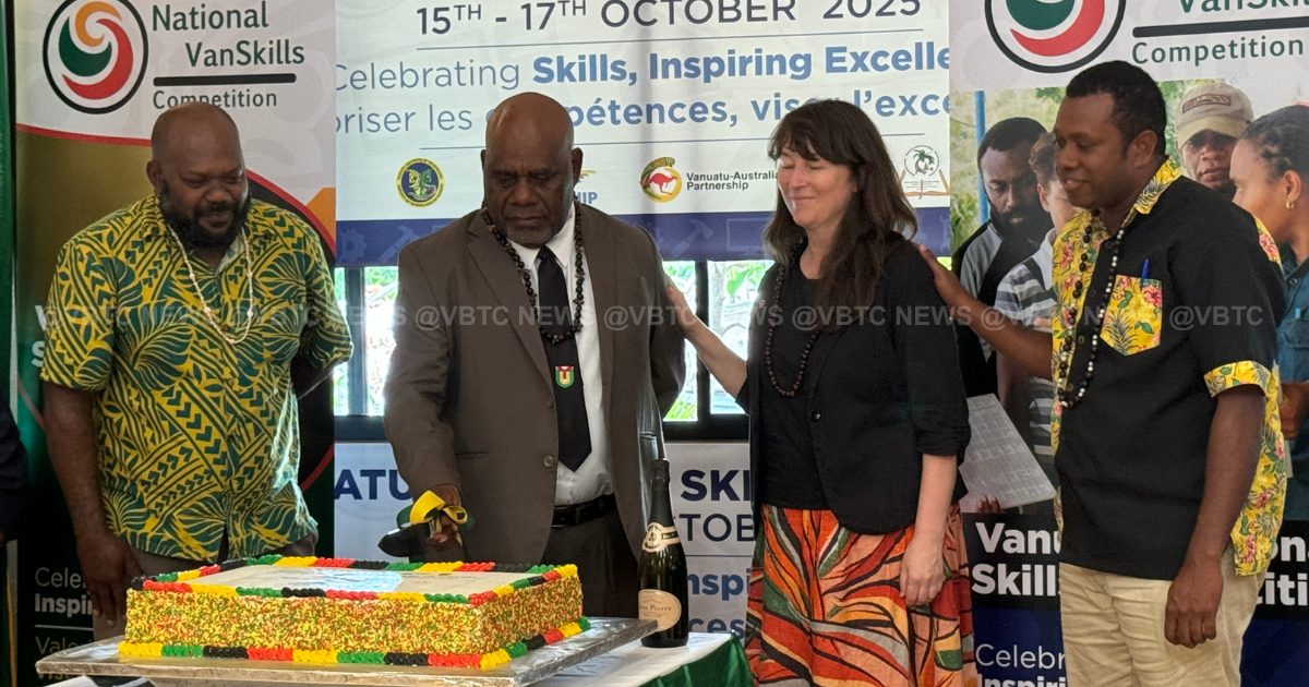 VBTC - Vanuatu Launches First-Ever National Skills Competition