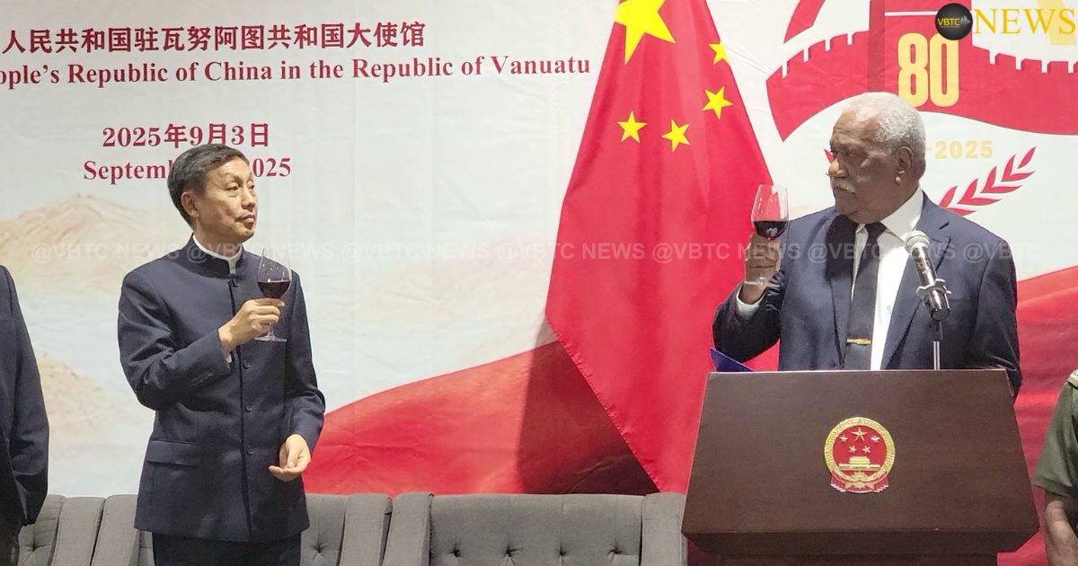 VBTC - China’s Ambassador: Vanuatu Part of the Founding's of People's ...