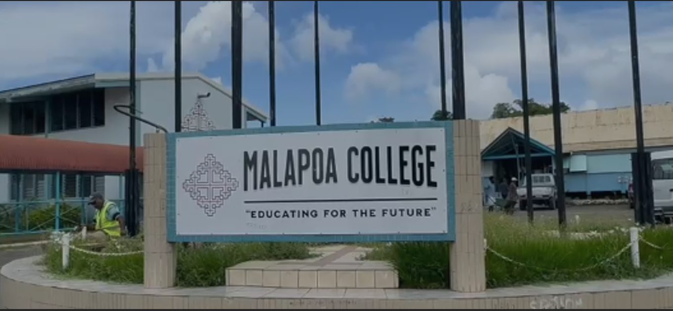 Old Facilities Used as Classroms at Malapoa College - VBTC